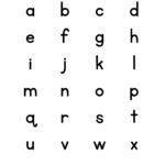Alphabet Big And Small Letters Worksheet - Printable Alphabet Worksheets